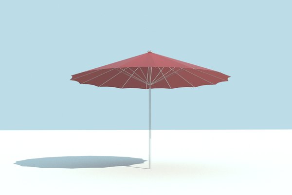 sunshade terrace balcony 3d model