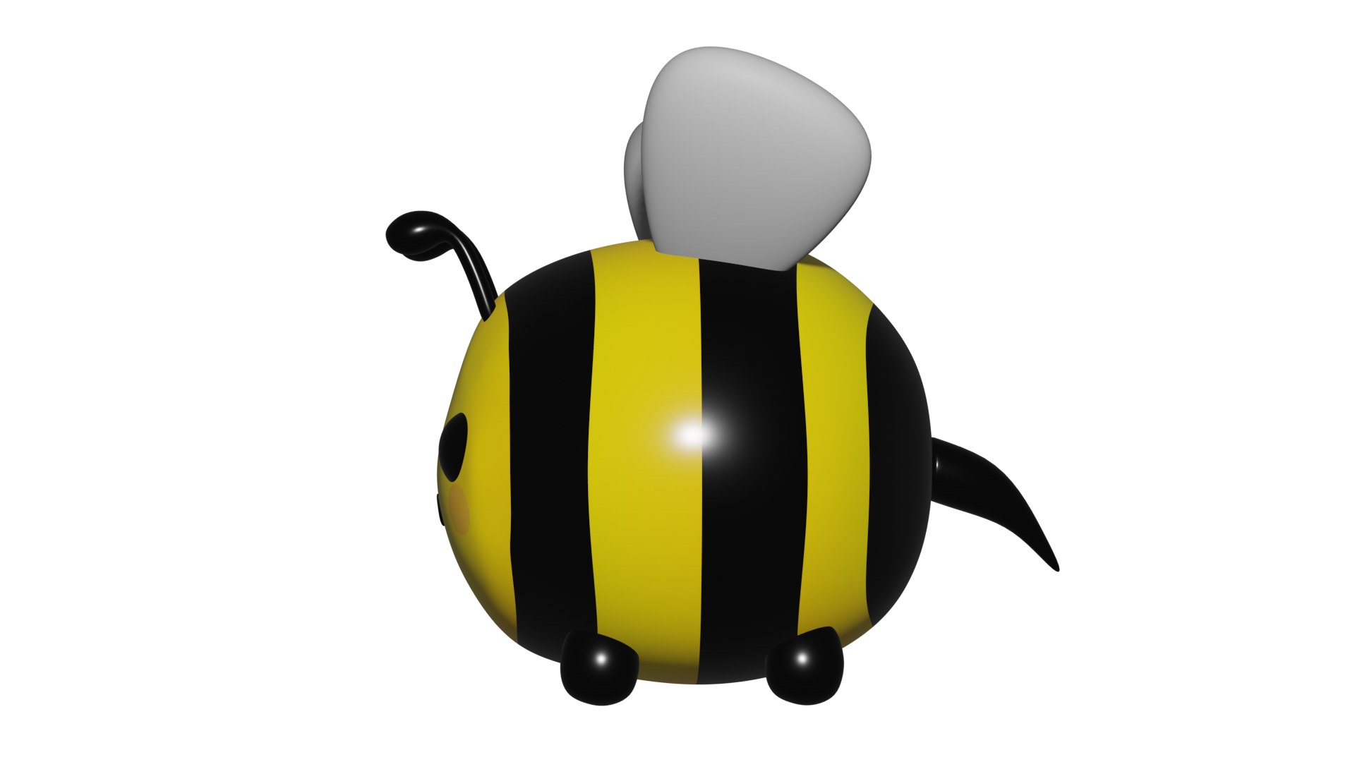 Cute Cartoon Bee 3D model 3D model - TurboSquid 2070764