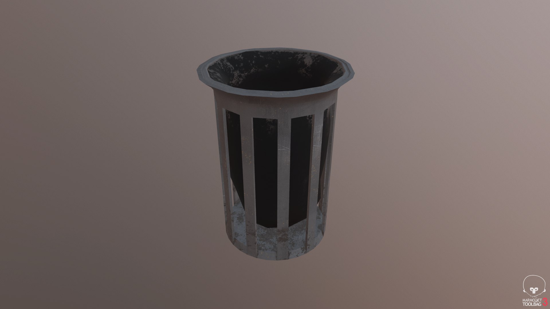 3D Model Trash Bin - TurboSquid 1209344