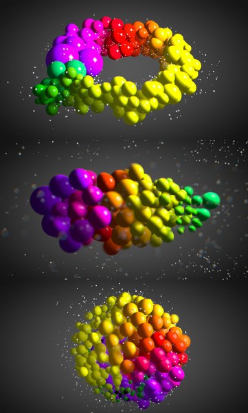 Shattered fragmented sphere 3D model - TurboSquid 1299597