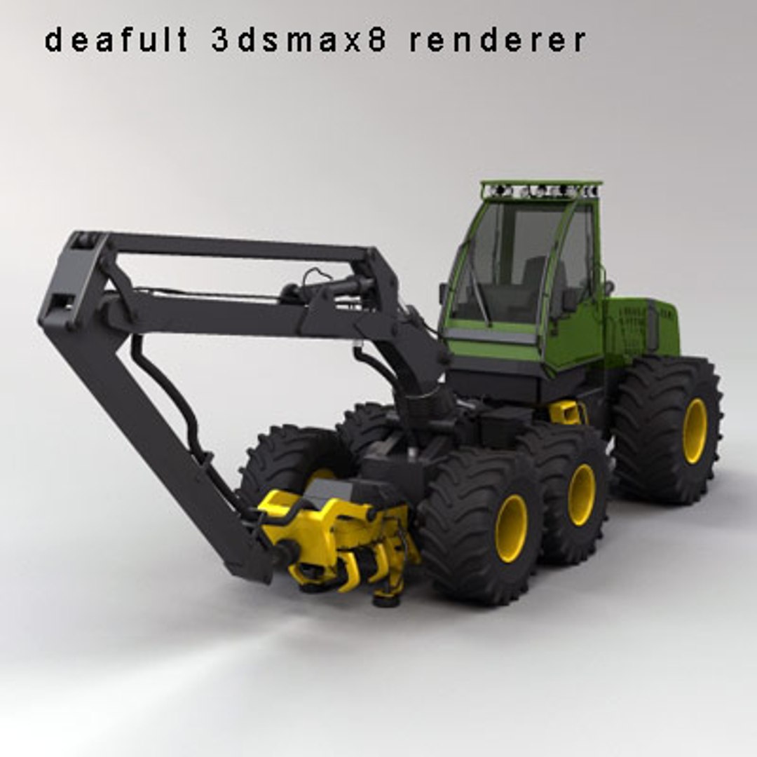 timberjack timber jack 3d model
