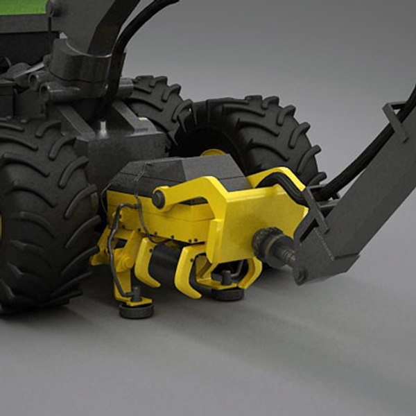 timberjack timber jack 3d model
