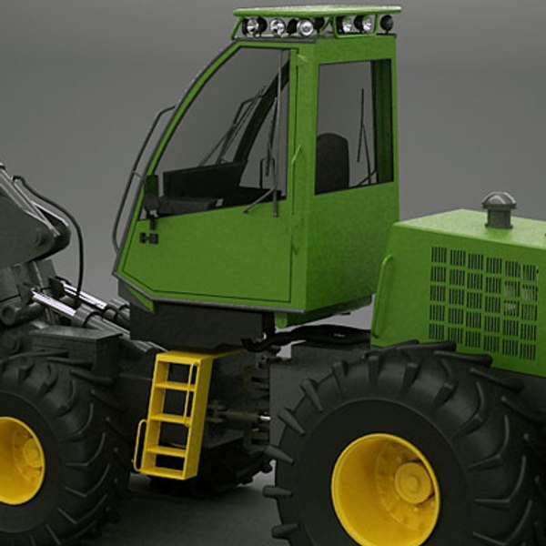 timberjack timber jack 3d model