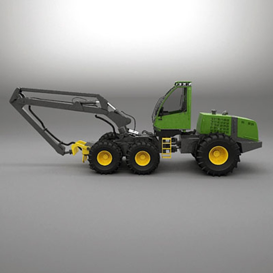 timberjack timber jack 3d model