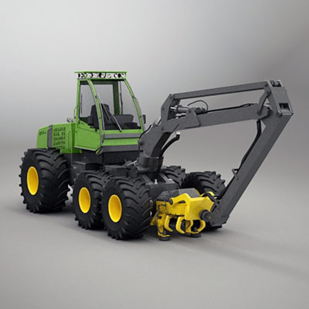 timberjack timber jack 3d model