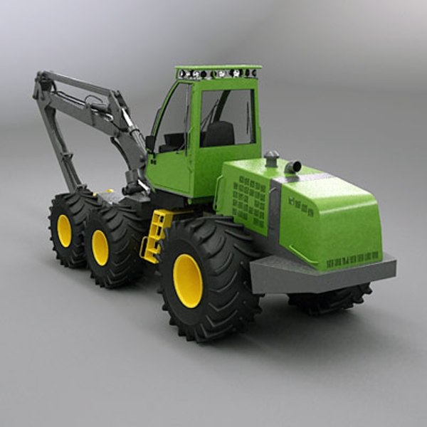 timberjack timber jack 3d model