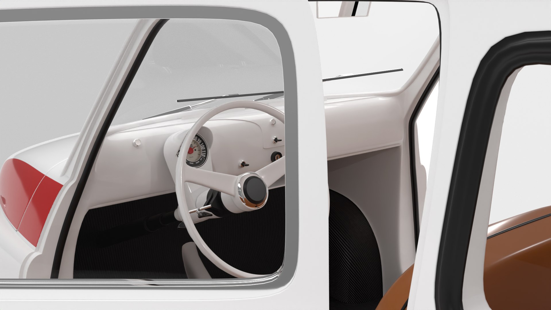 3D Fiat 500 N Sport 1959 HQ 3d Model - TurboSquid 2346816