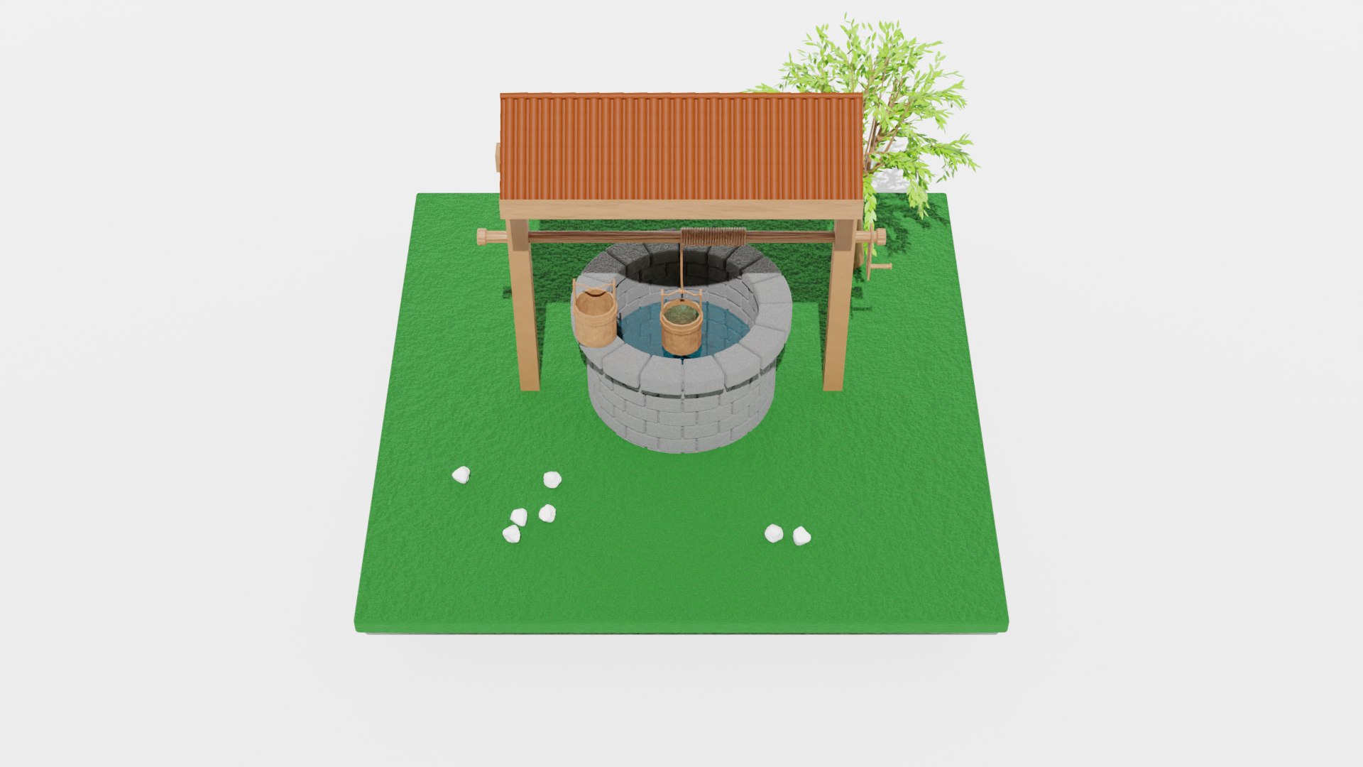 3D Water Well - TurboSquid 2011978