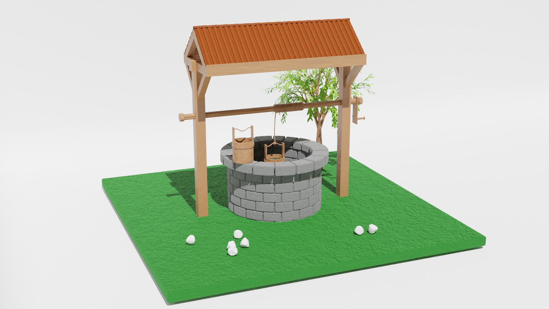 3D Water Well - TurboSquid 2011978