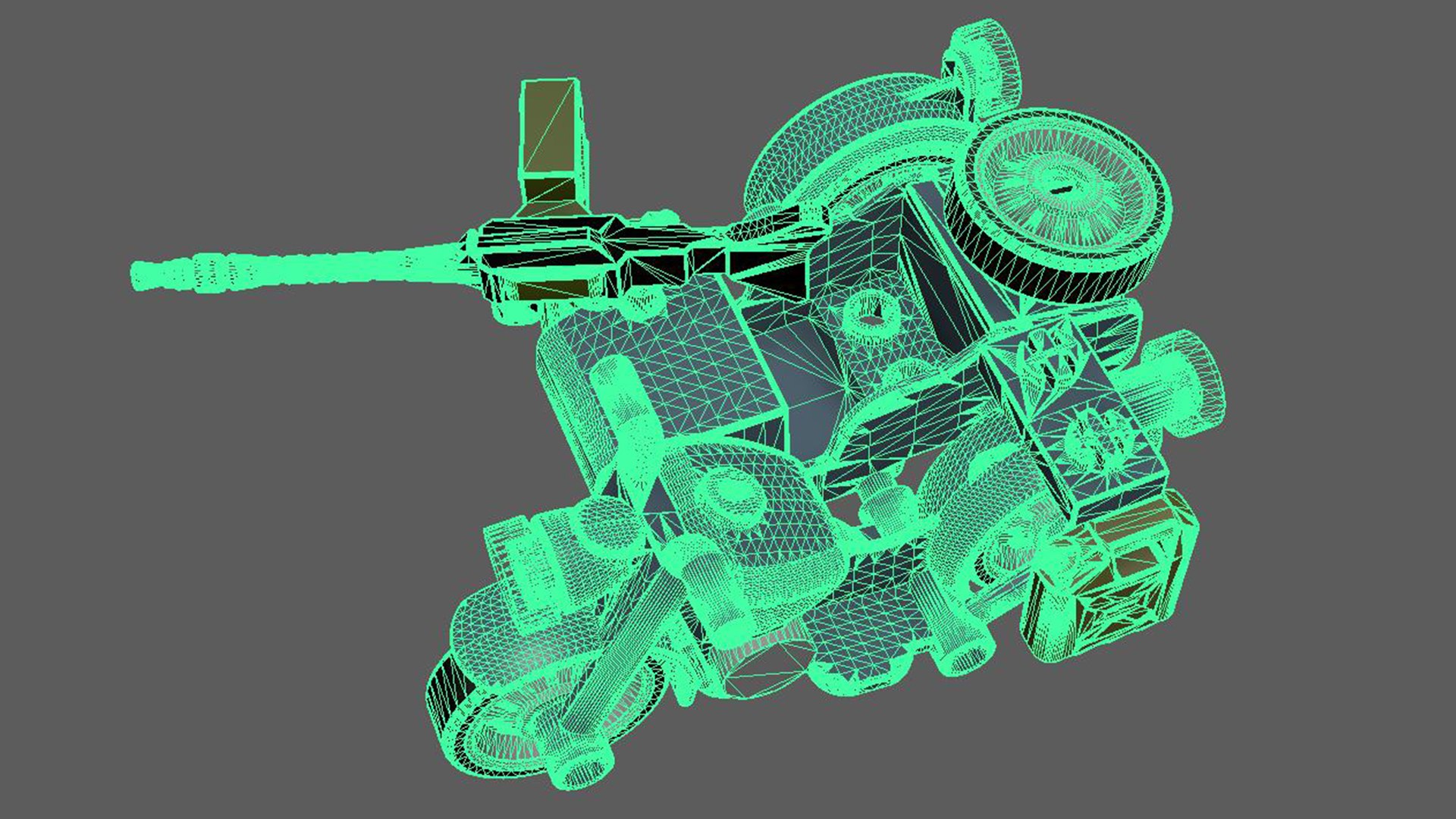 3D lego world war 2 motorcycle 3d model bike model - TurboSquid 1829549