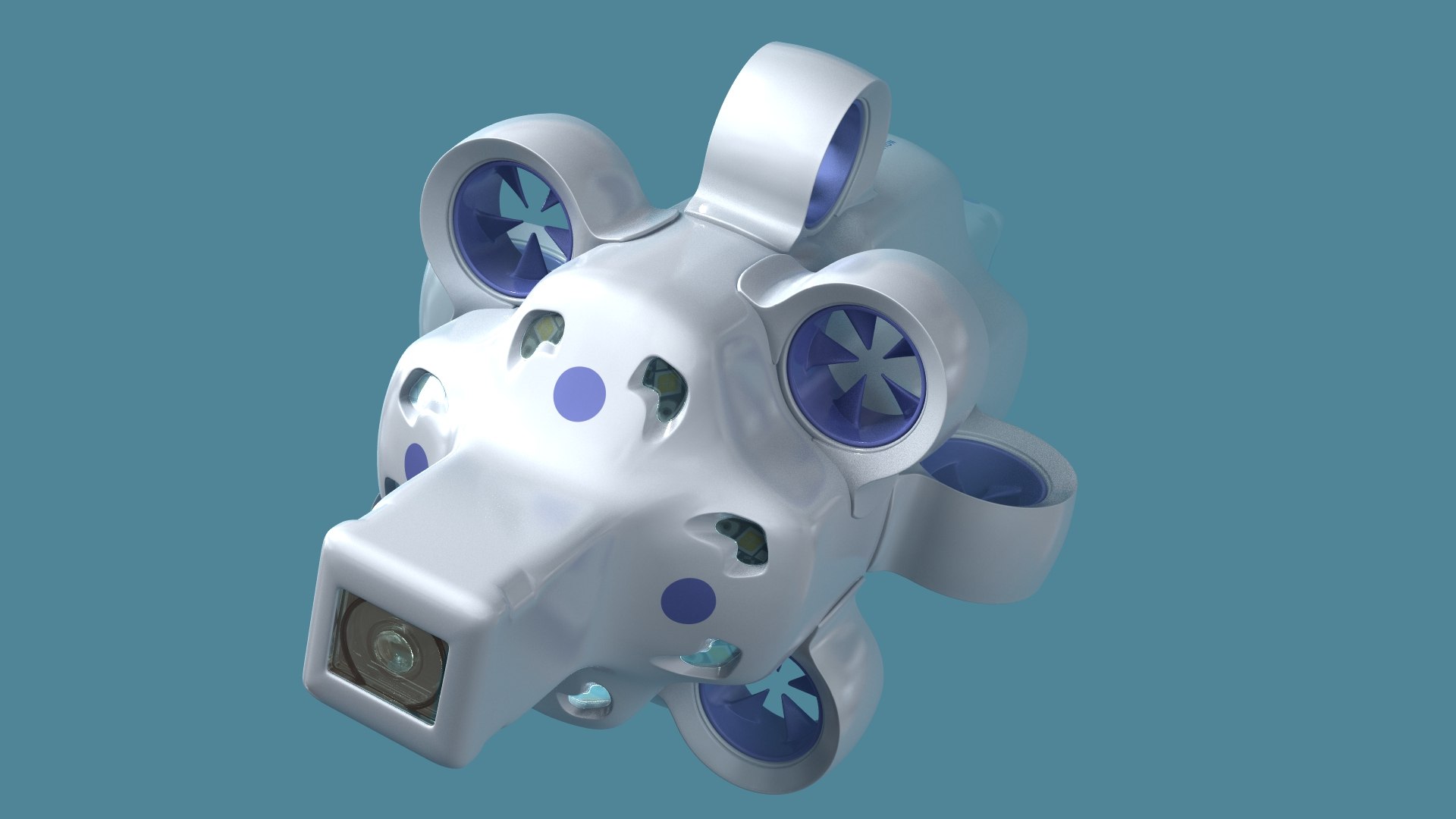 Hydrus Submersible Drone 3D Model - TurboSquid 2068262