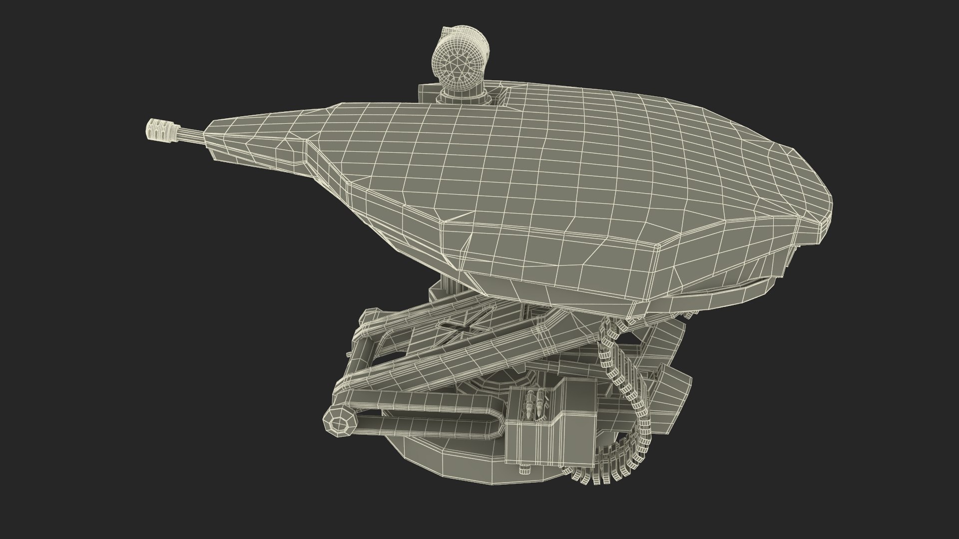 3D Armored Combat Turret With Ammunition Model - TurboSquid 2322387