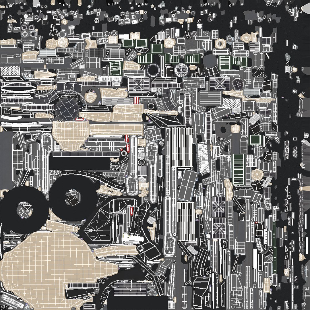 3D Armored Combat Turret With Ammunition Model - TurboSquid 2322387