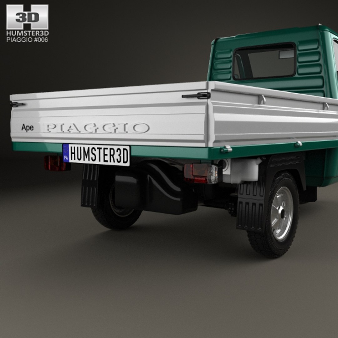 3D piaggio ape tm - TurboSquid 1162139