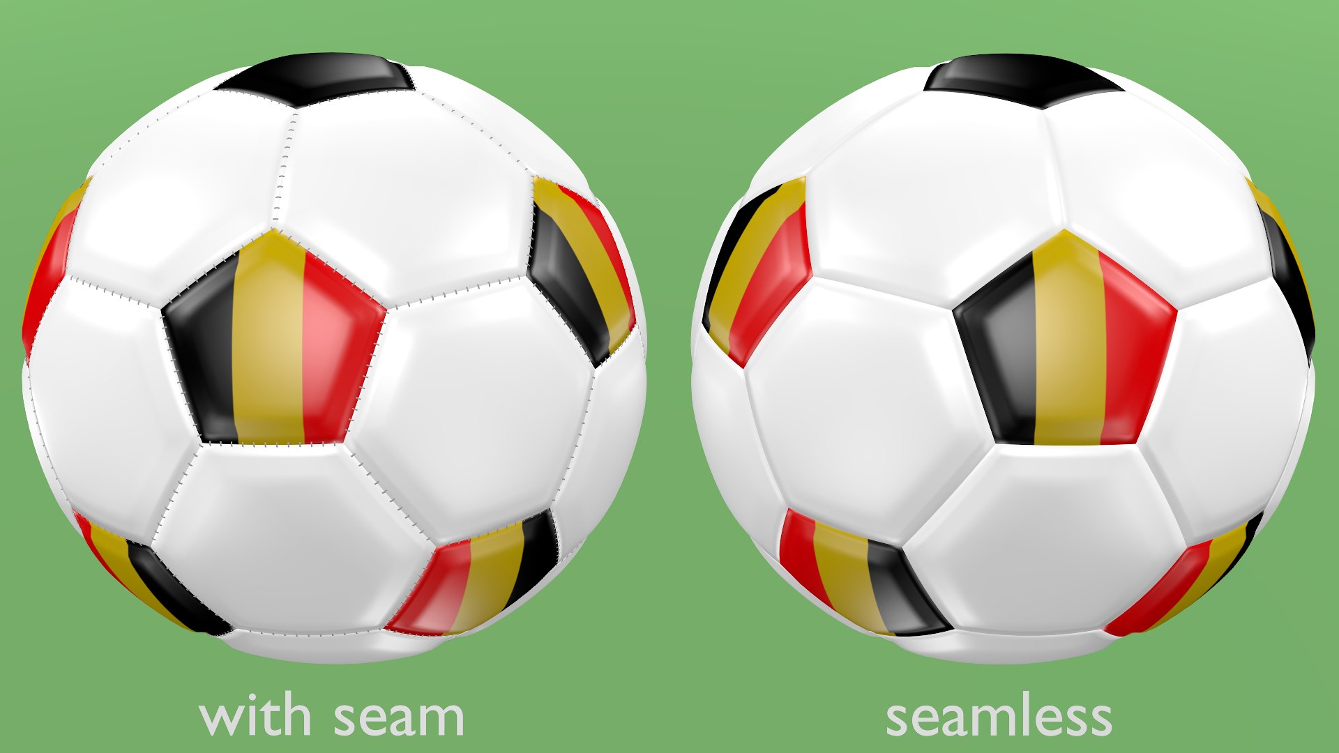 Football Balls Europe 3D Model - TurboSquid 1294968
