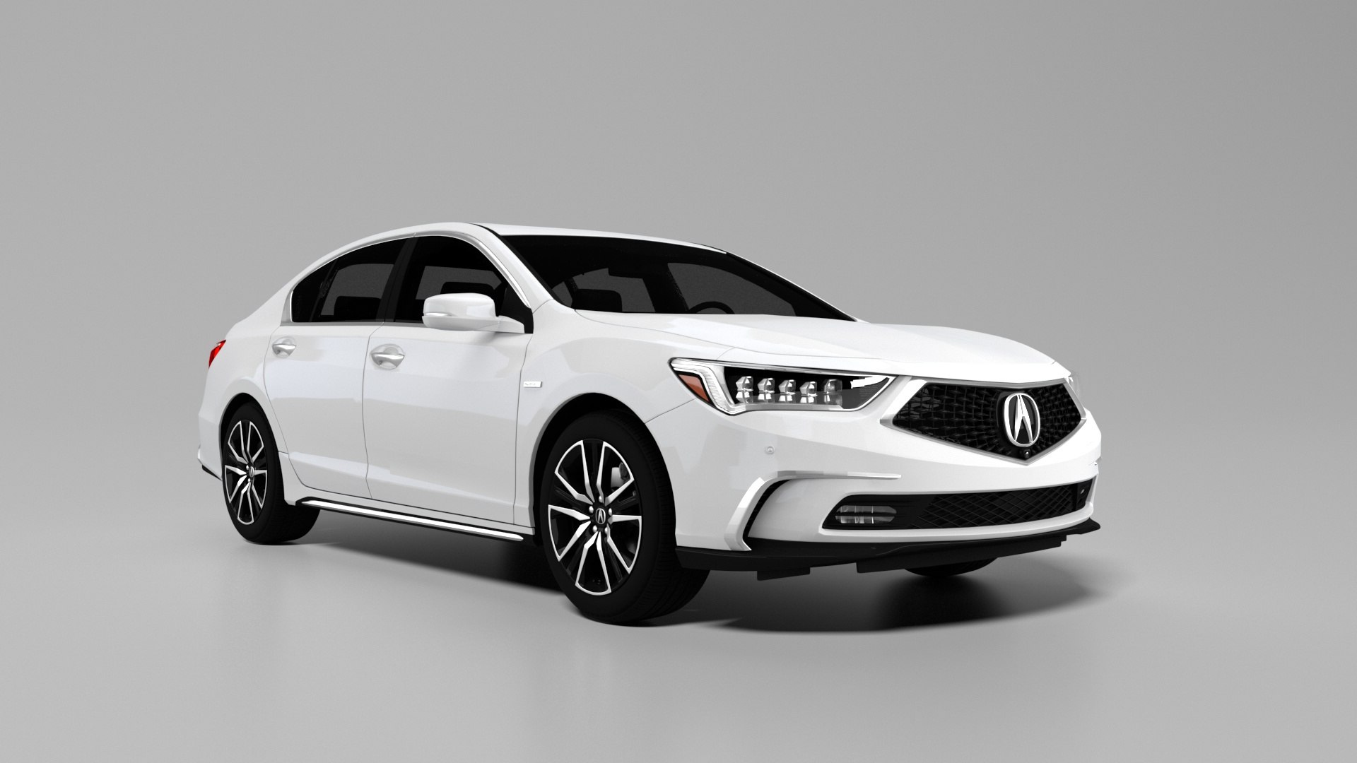 Acura RLX SH AWD 3D - TurboSquid 2295537