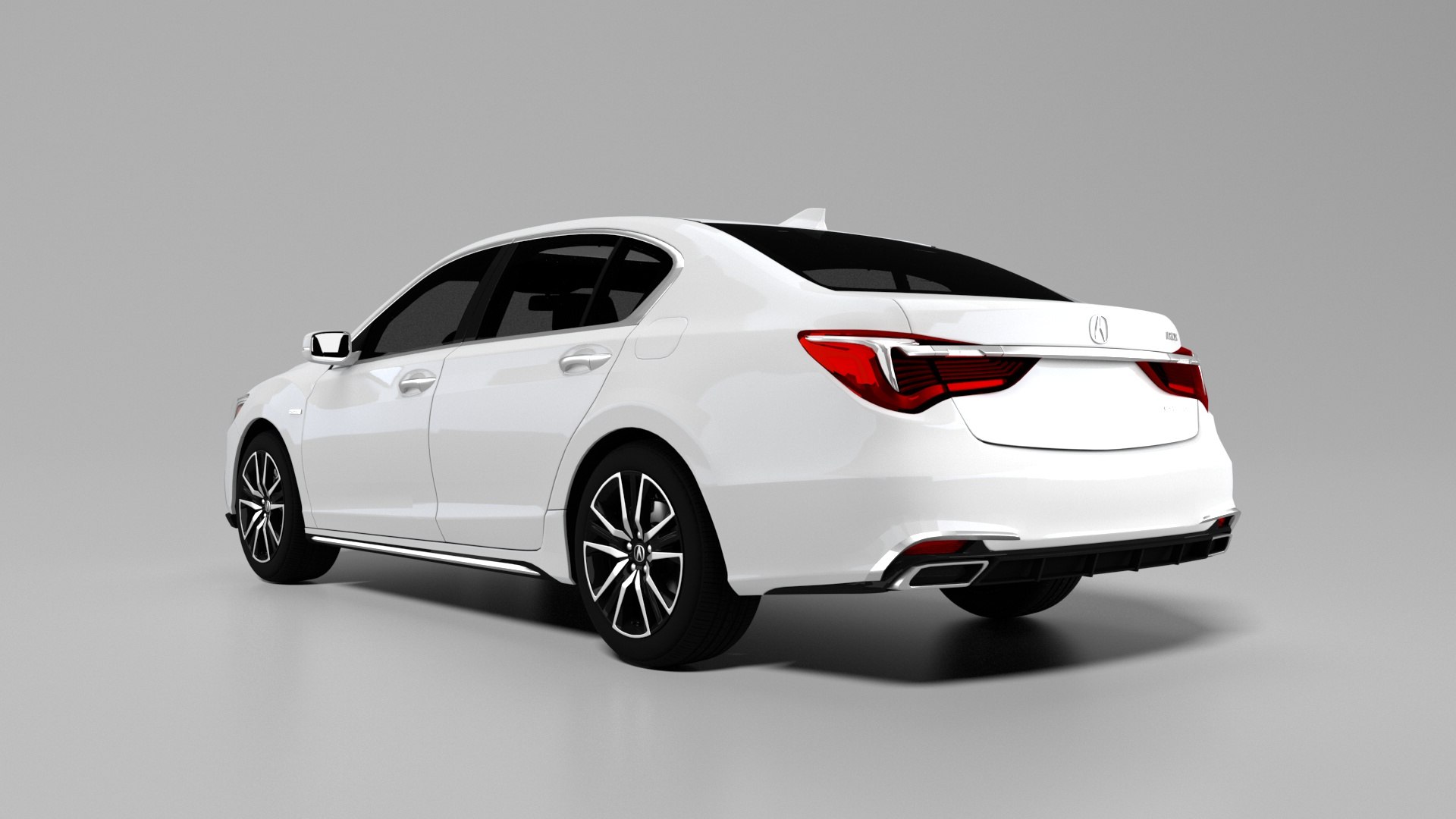 Acura RLX SH AWD 3D - TurboSquid 2295537