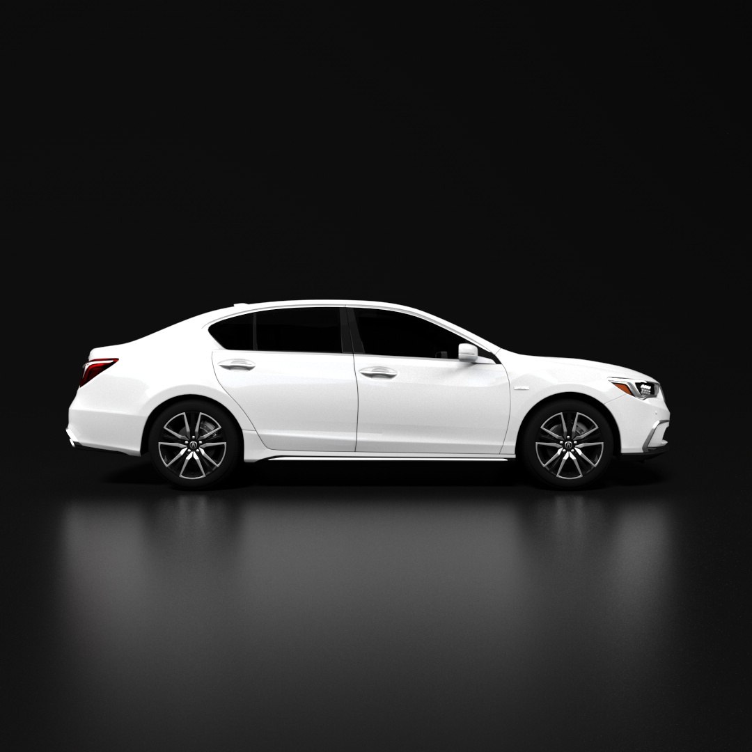 Acura RLX SH AWD 3D - TurboSquid 2295537