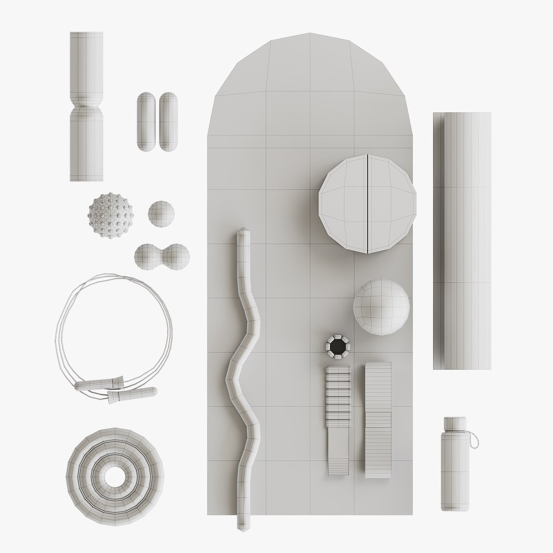 Bala Sports Equipment 3D Model - TurboSquid 2196105