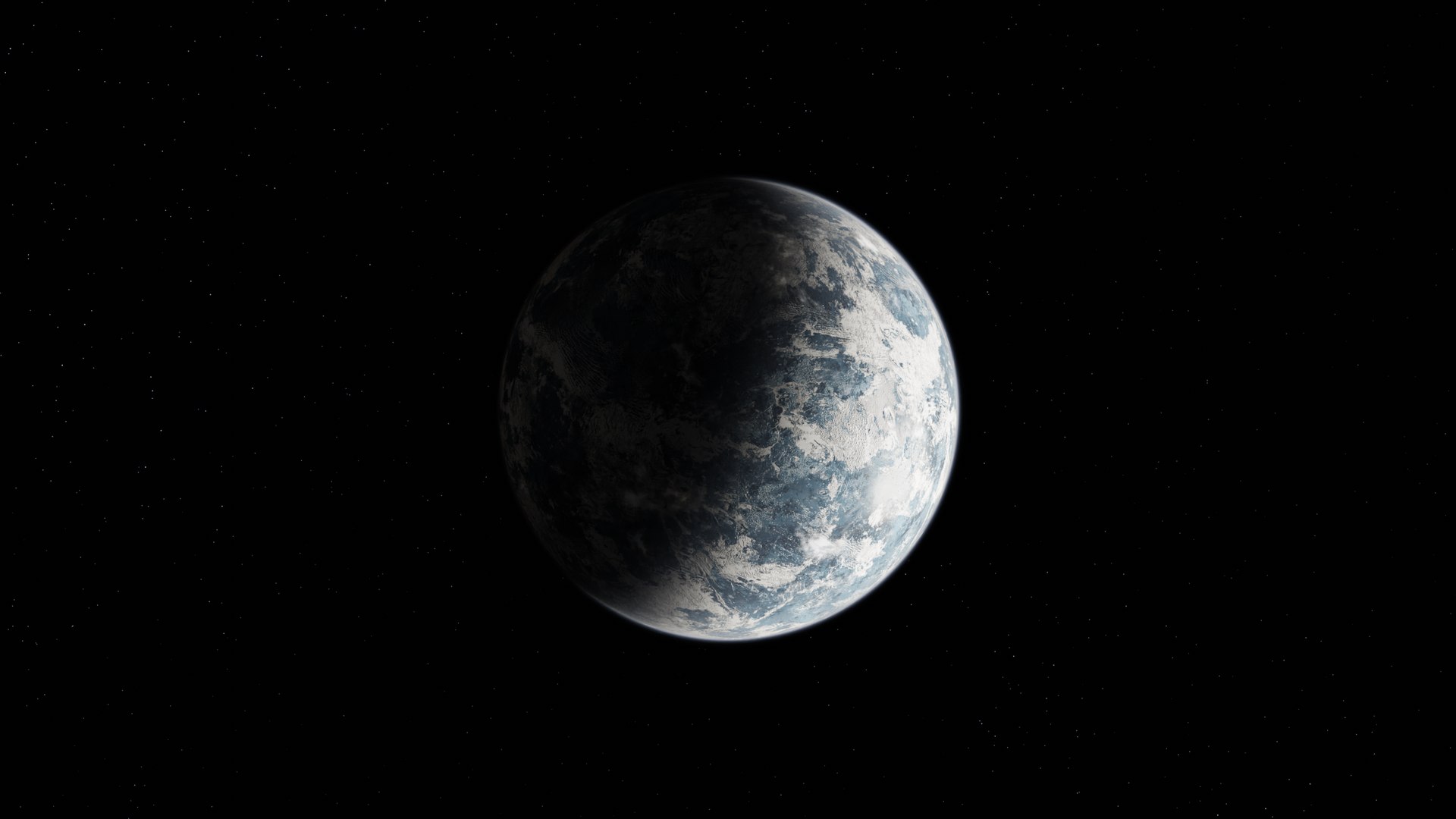 8K Fictional Ice Planet 5 3D Model - TurboSquid 1931149