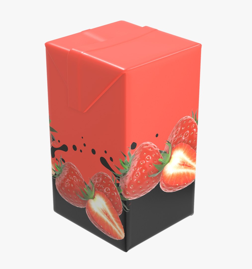 Juice Packaging 500 3D Model - TurboSquid 1528427