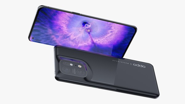 OPPO Find X5 All Colors 3D model - TurboSquid 1854595