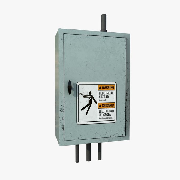 Low-poly fuse box pbr 3D - TurboSquid 1270677