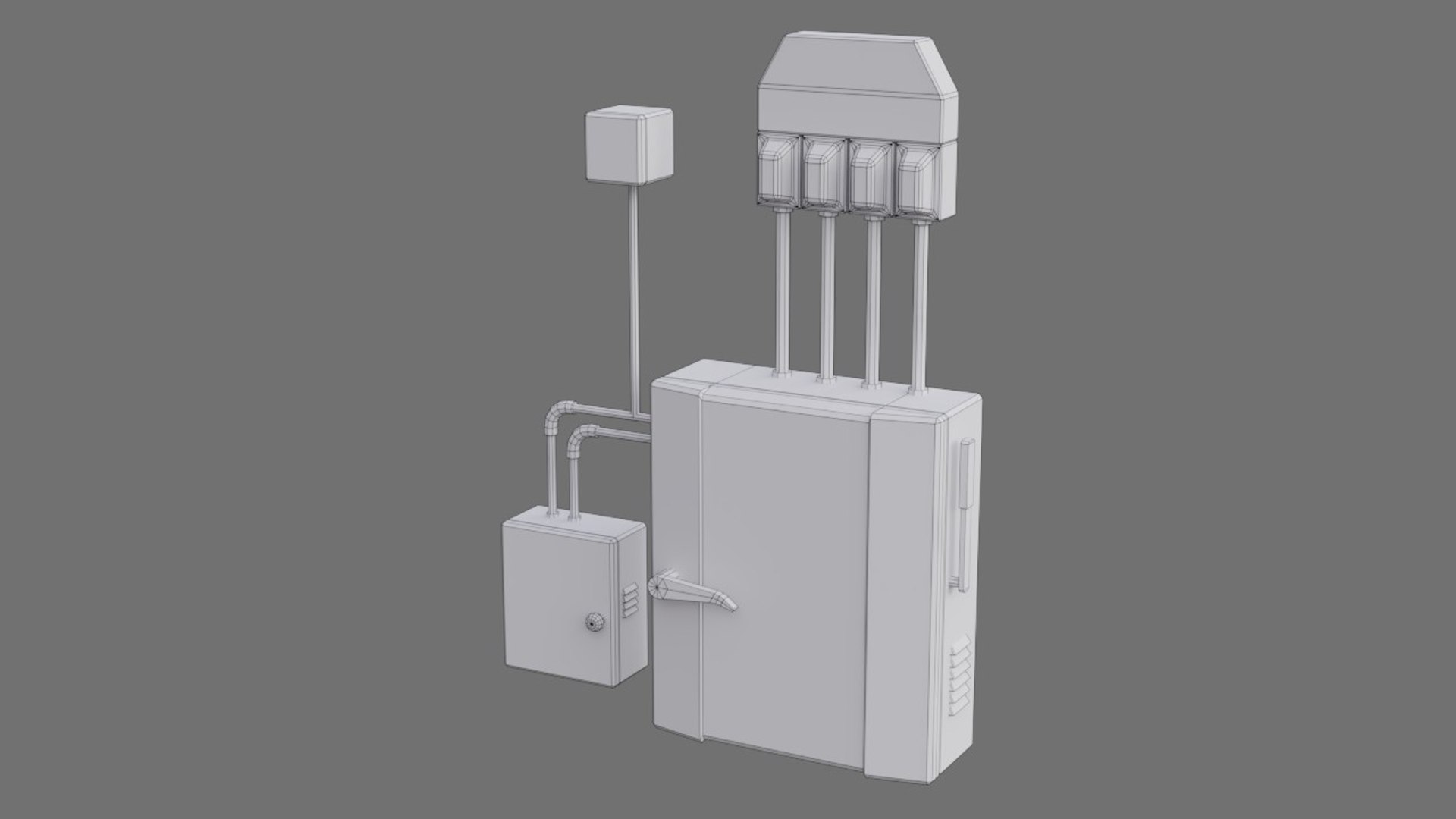 3D Model Fuse Box - TurboSquid 1240916