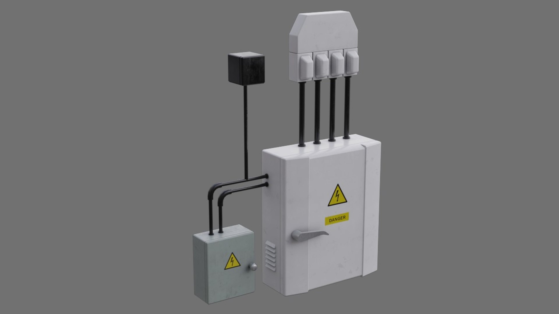 3D Model Fuse Box - TurboSquid 1240916