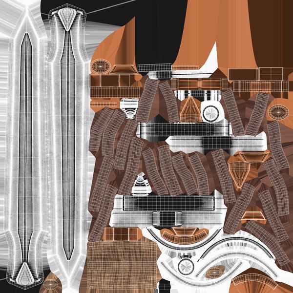 Weapon pack axe sword 3D model - TurboSquid 1651201