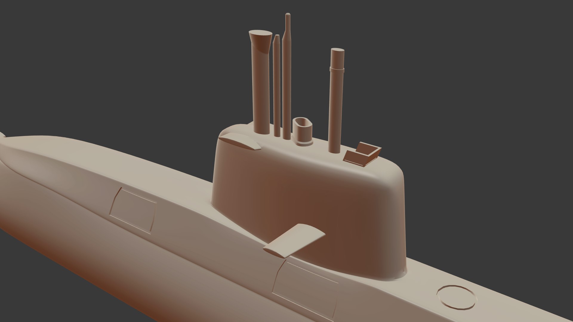 3D Tr-1700 Submarine Model - TurboSquid 1542147