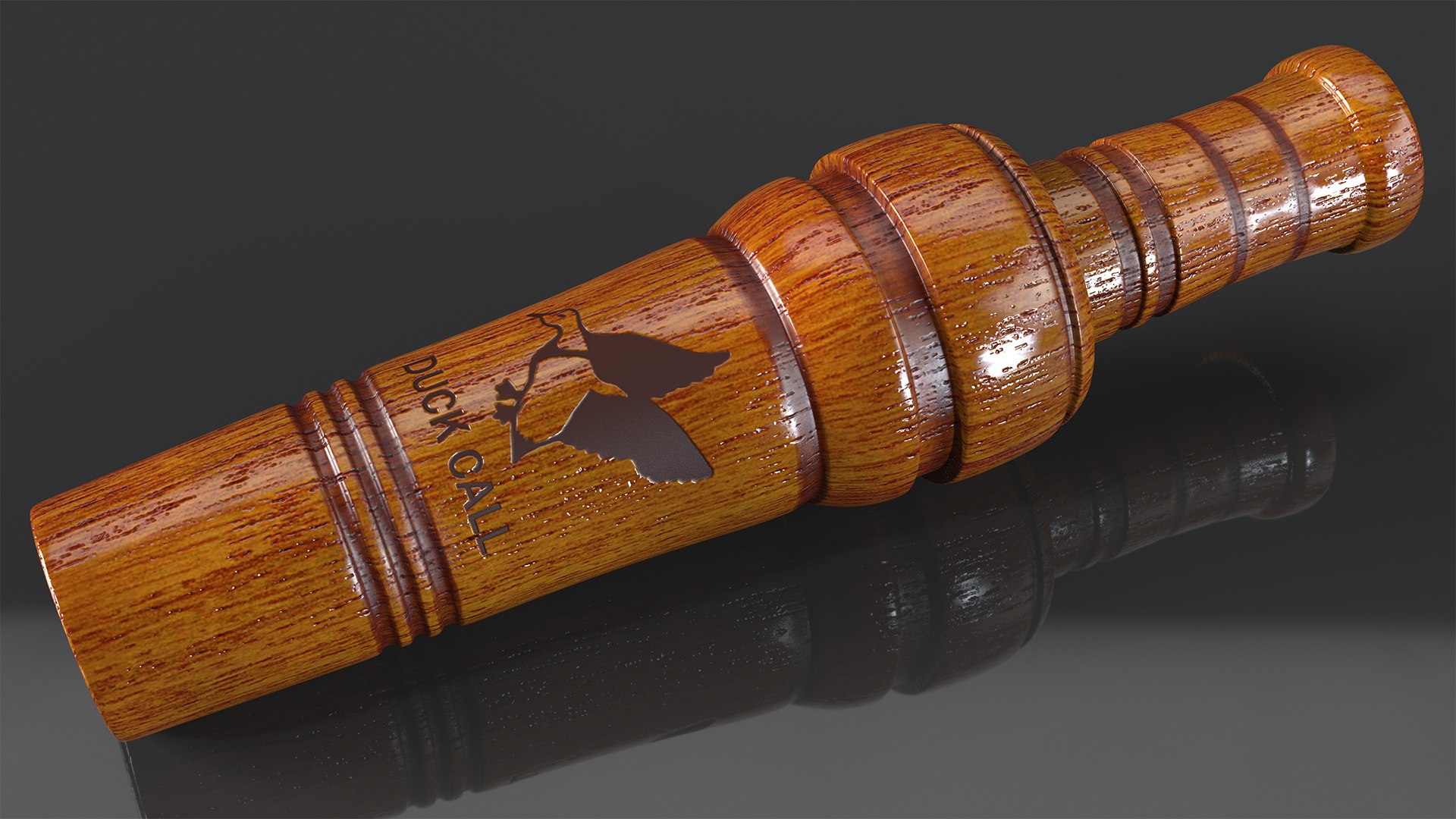 Wooden Duck Call For 3D Print Model - TurboSquid 2349870
