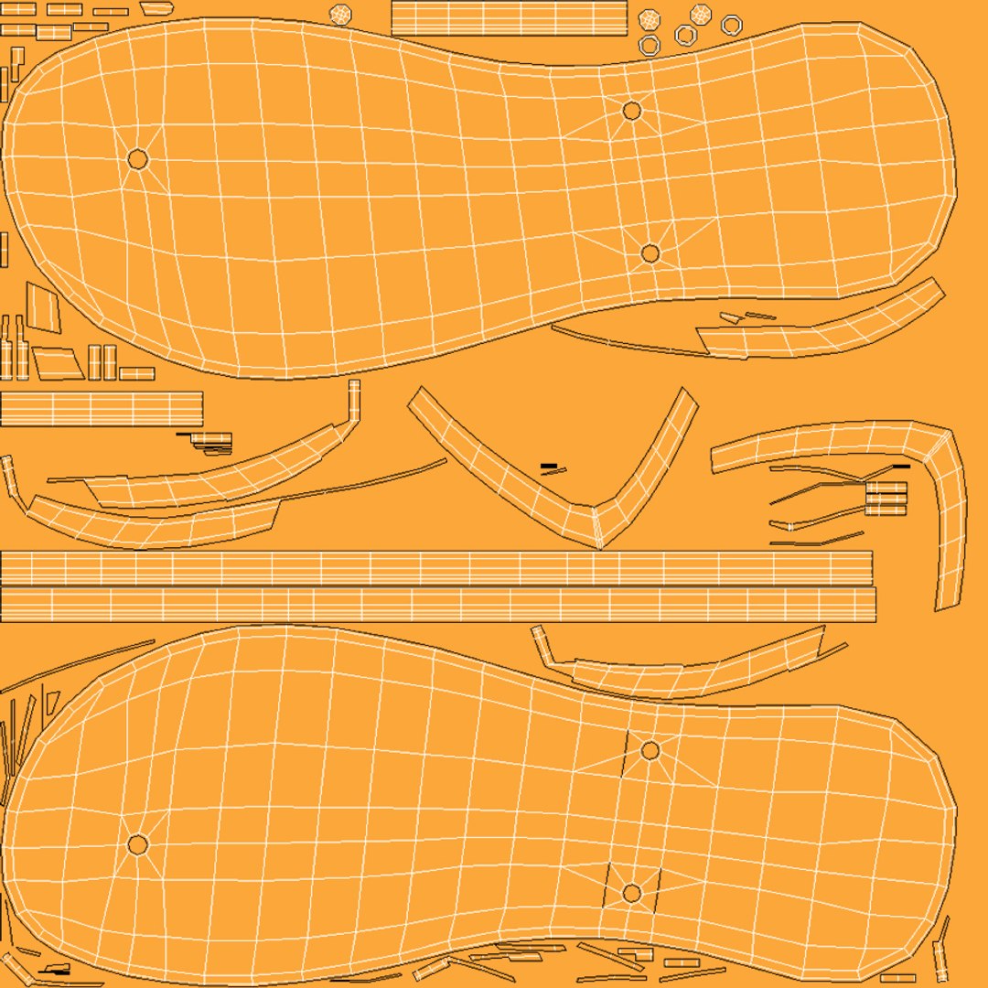 Flip Flops 3D Model - TurboSquid 2341649