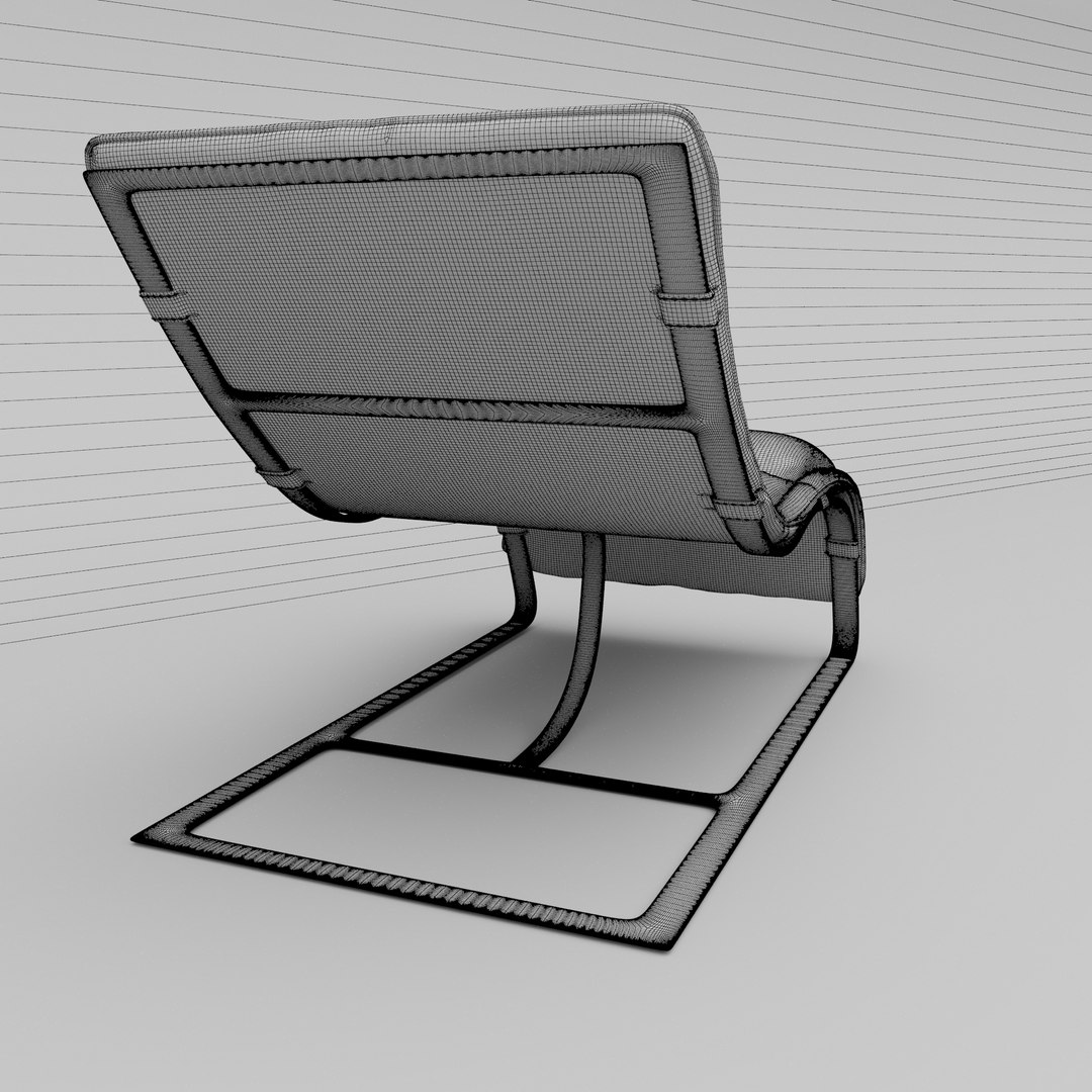 3D model modern chair launcher - TurboSquid 1307461