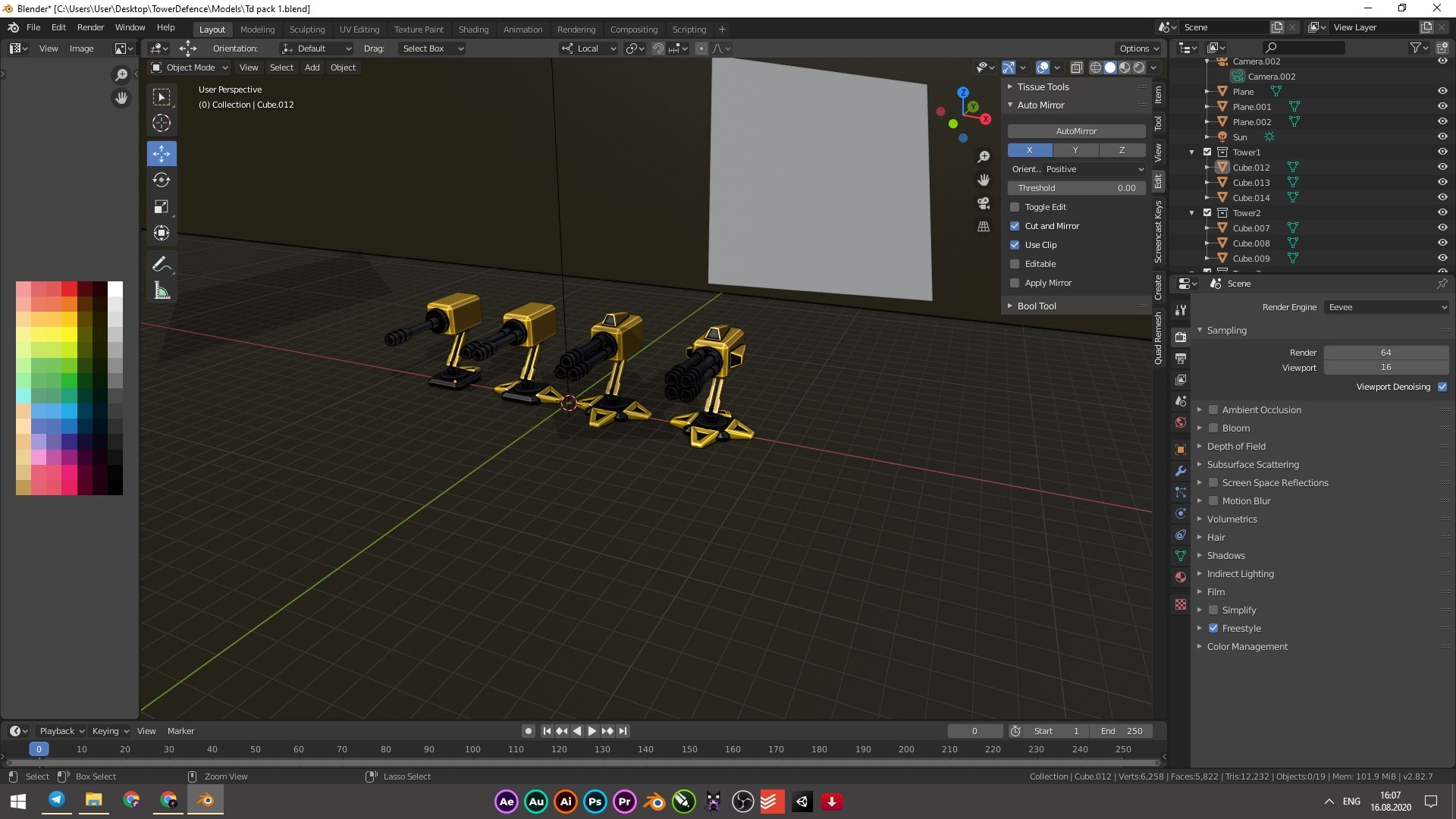 3D Tower Defense Model - TurboSquid 1606945