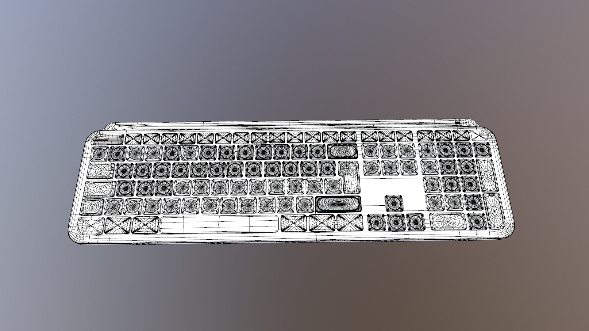 Logi Keyboard 3D Model - TurboSquid 2271861