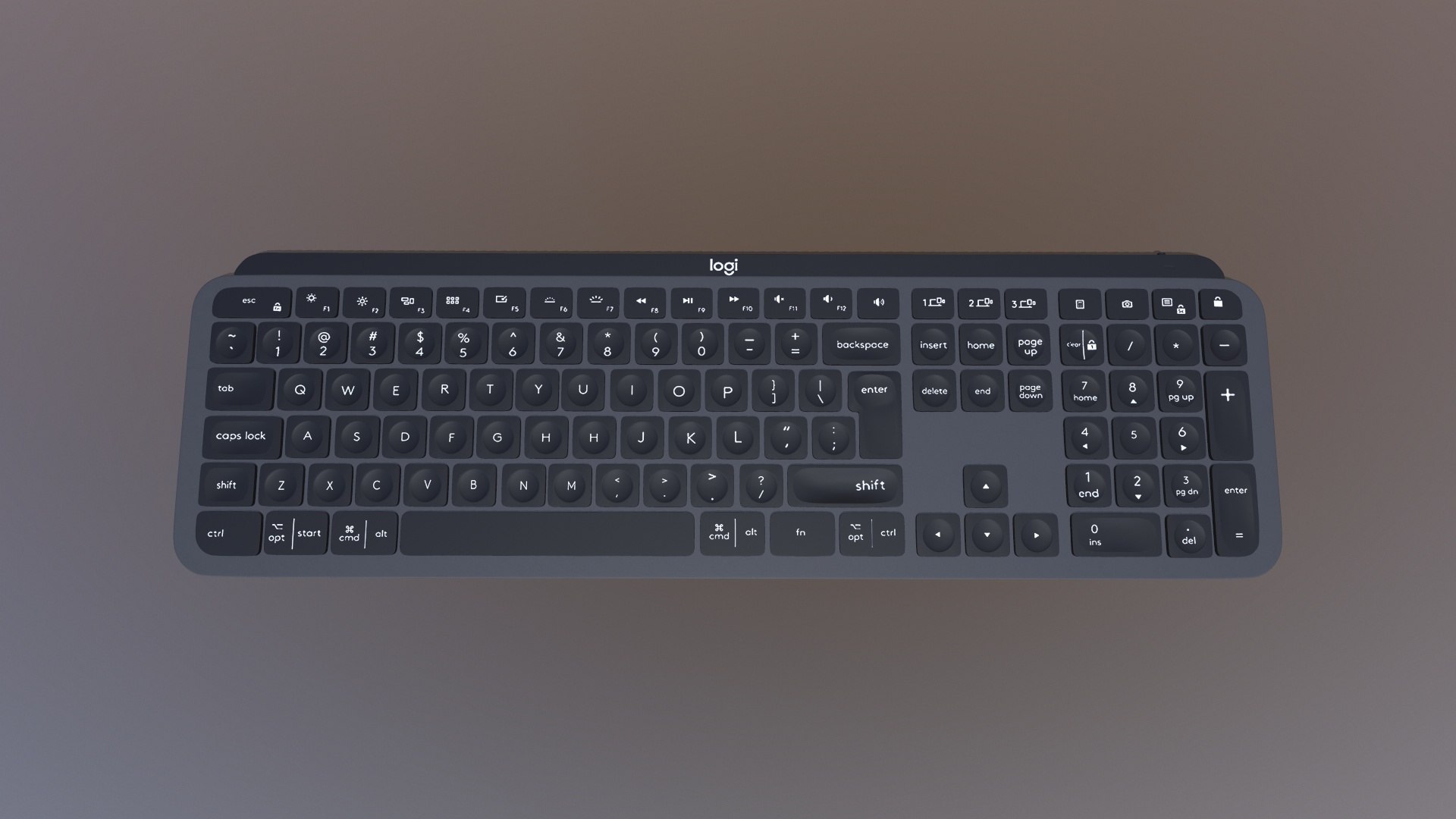 Logi Keyboard 3D Model - TurboSquid 2271861