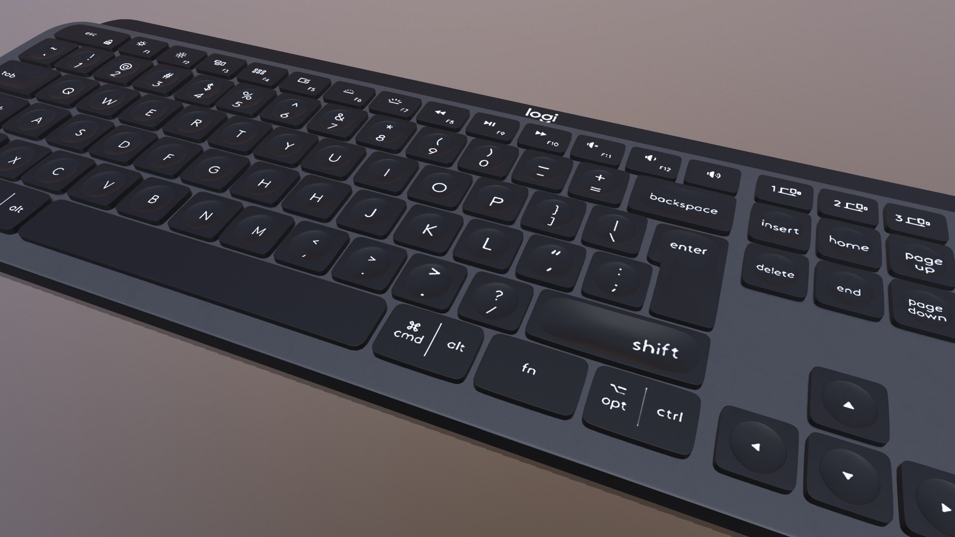 Logi Keyboard 3D Model - TurboSquid 2271861