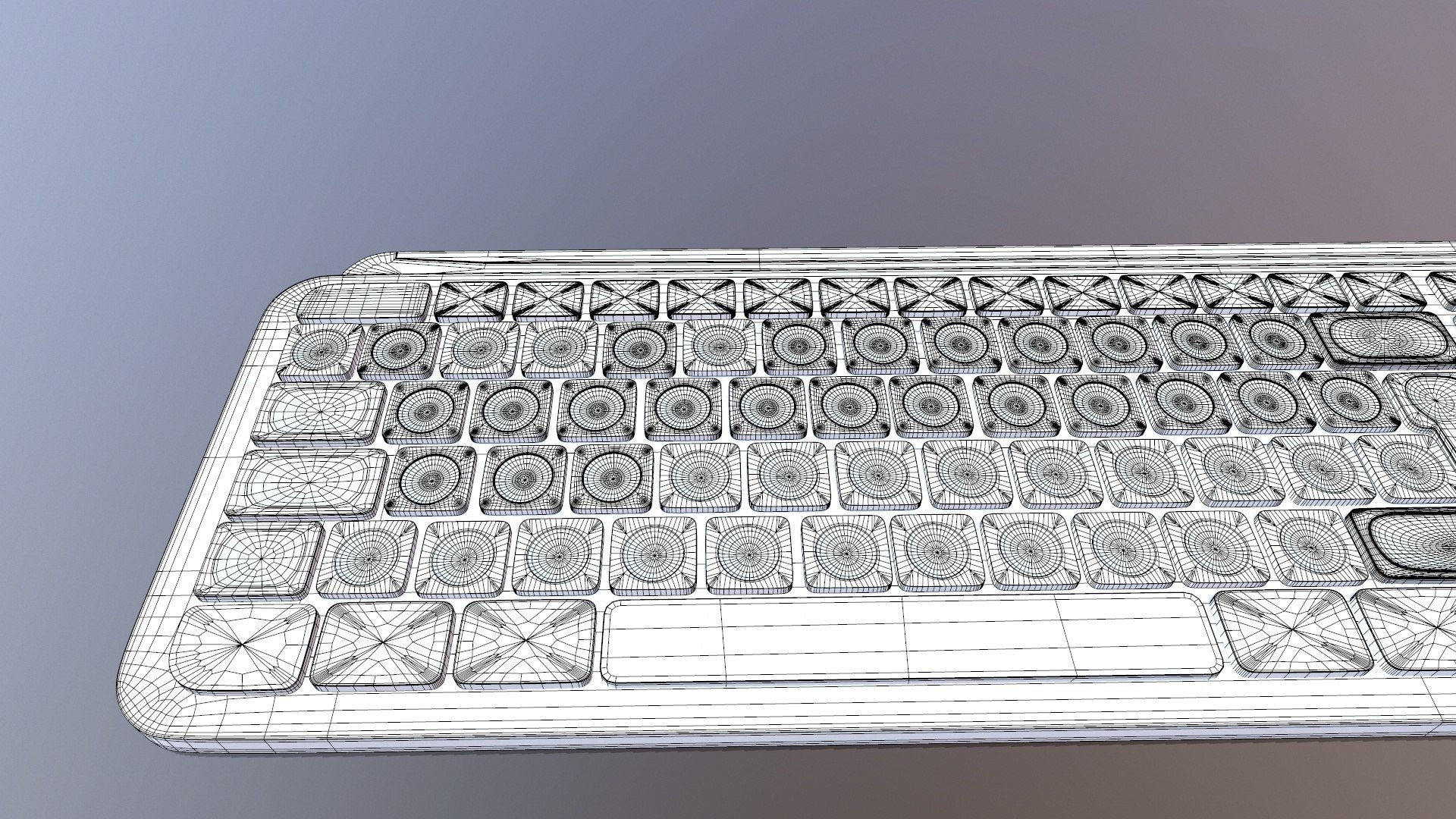 Logi Keyboard 3d Model Turbosquid 2271861