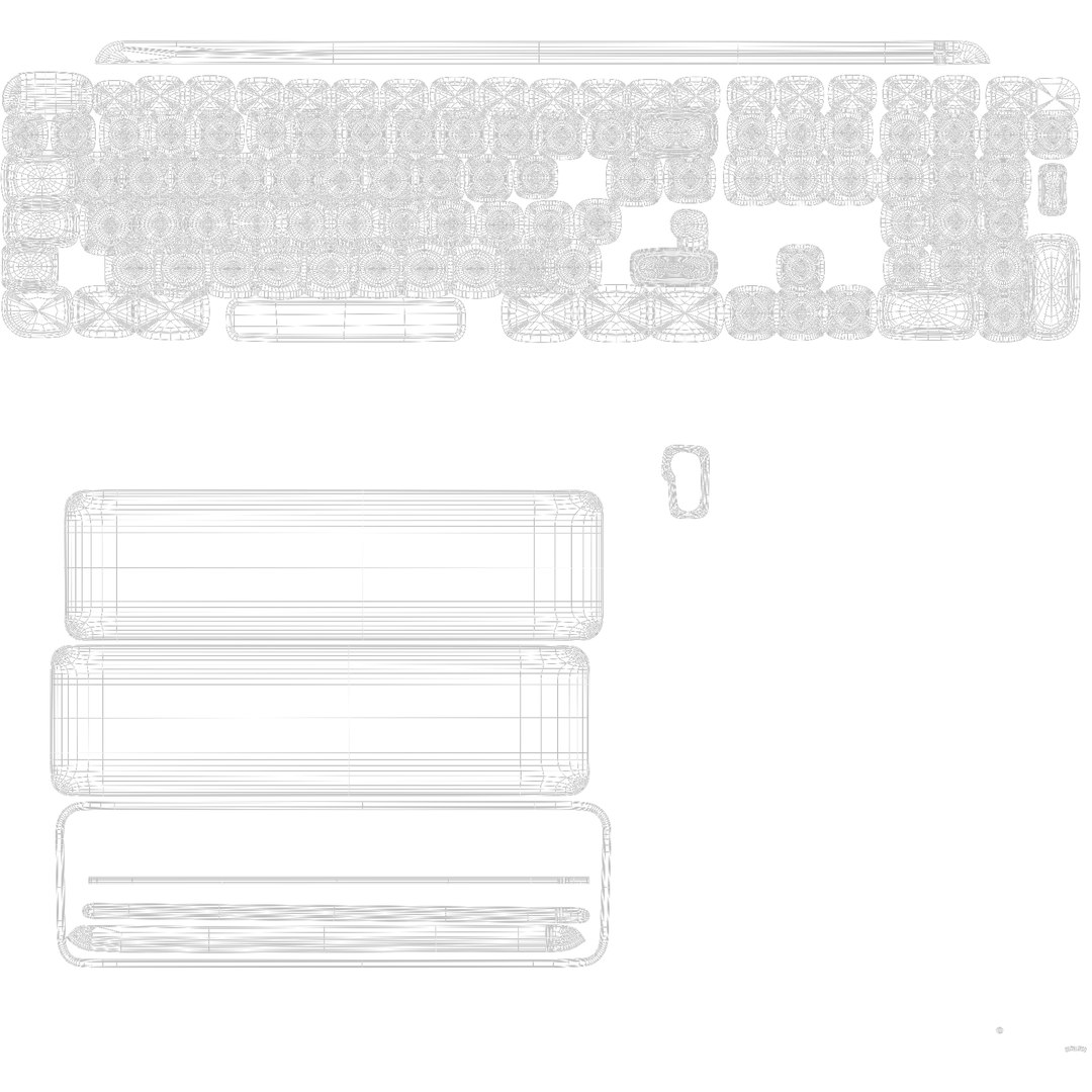 Logi Keyboard 3D Model - TurboSquid 2271861