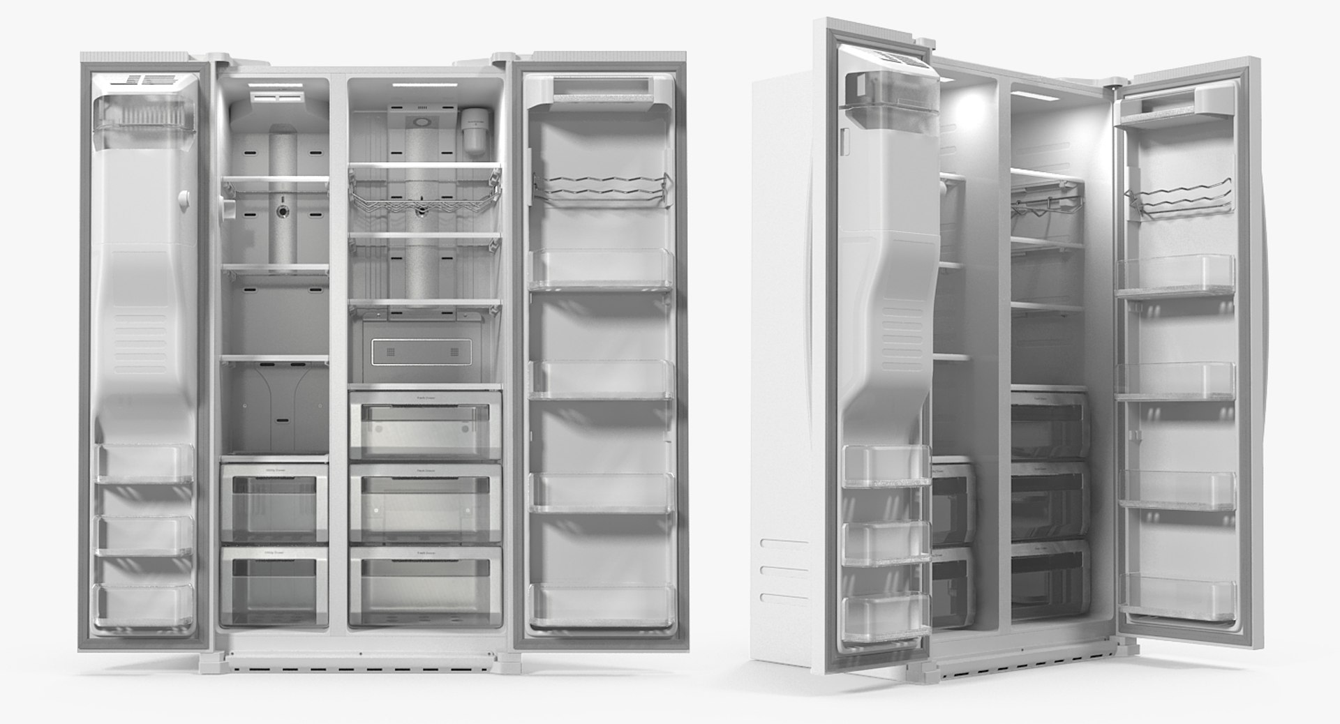 Refrigerator Generic Model - TurboSquid 1348129