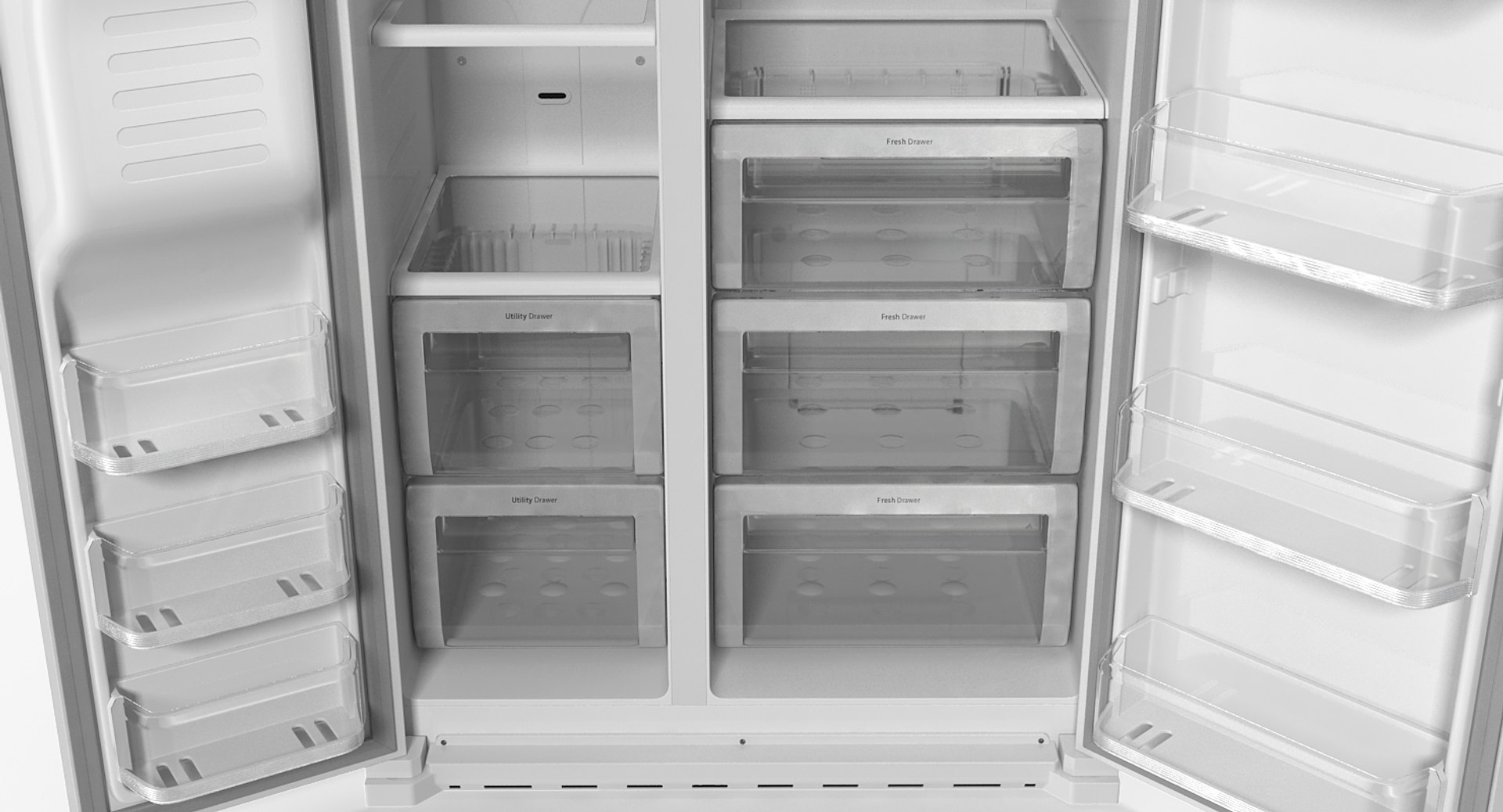 Refrigerator Generic Model - TurboSquid 1348129