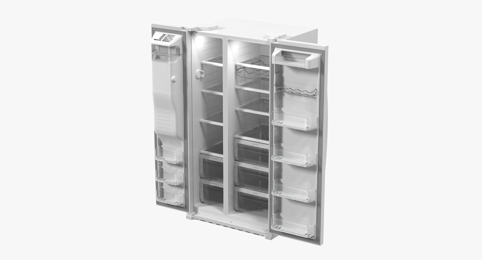Refrigerator Generic Model - TurboSquid 1348129