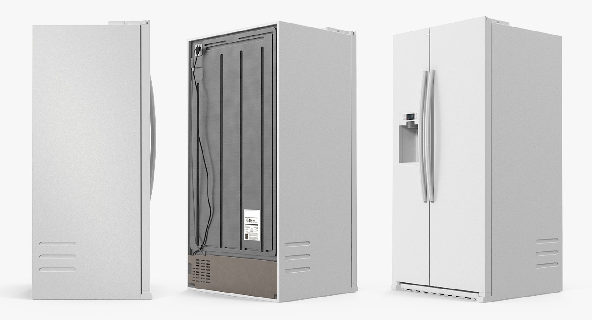 Refrigerator Generic Model - TurboSquid 1348129