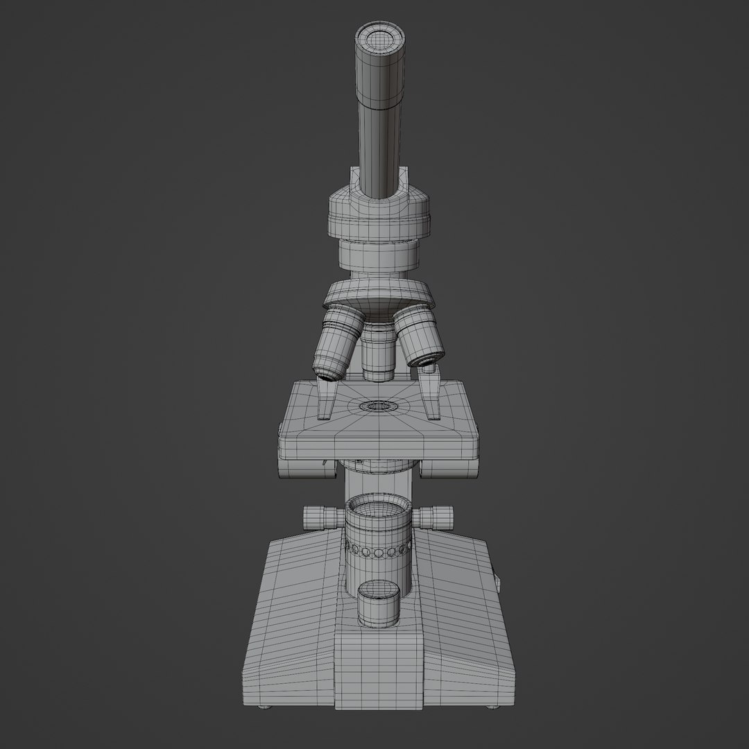 3D Microscope Model - TurboSquid 2068218