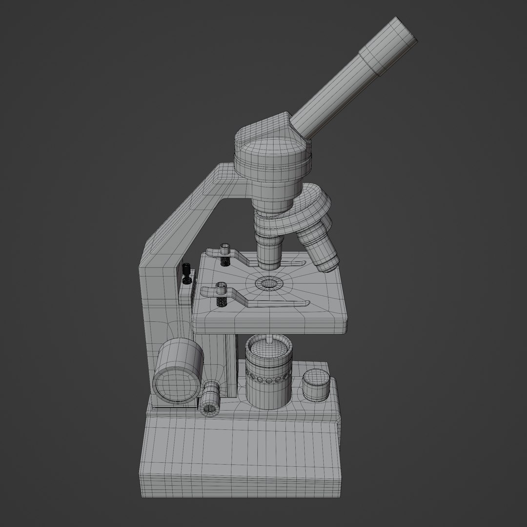 3D Microscope Model - TurboSquid 2068218