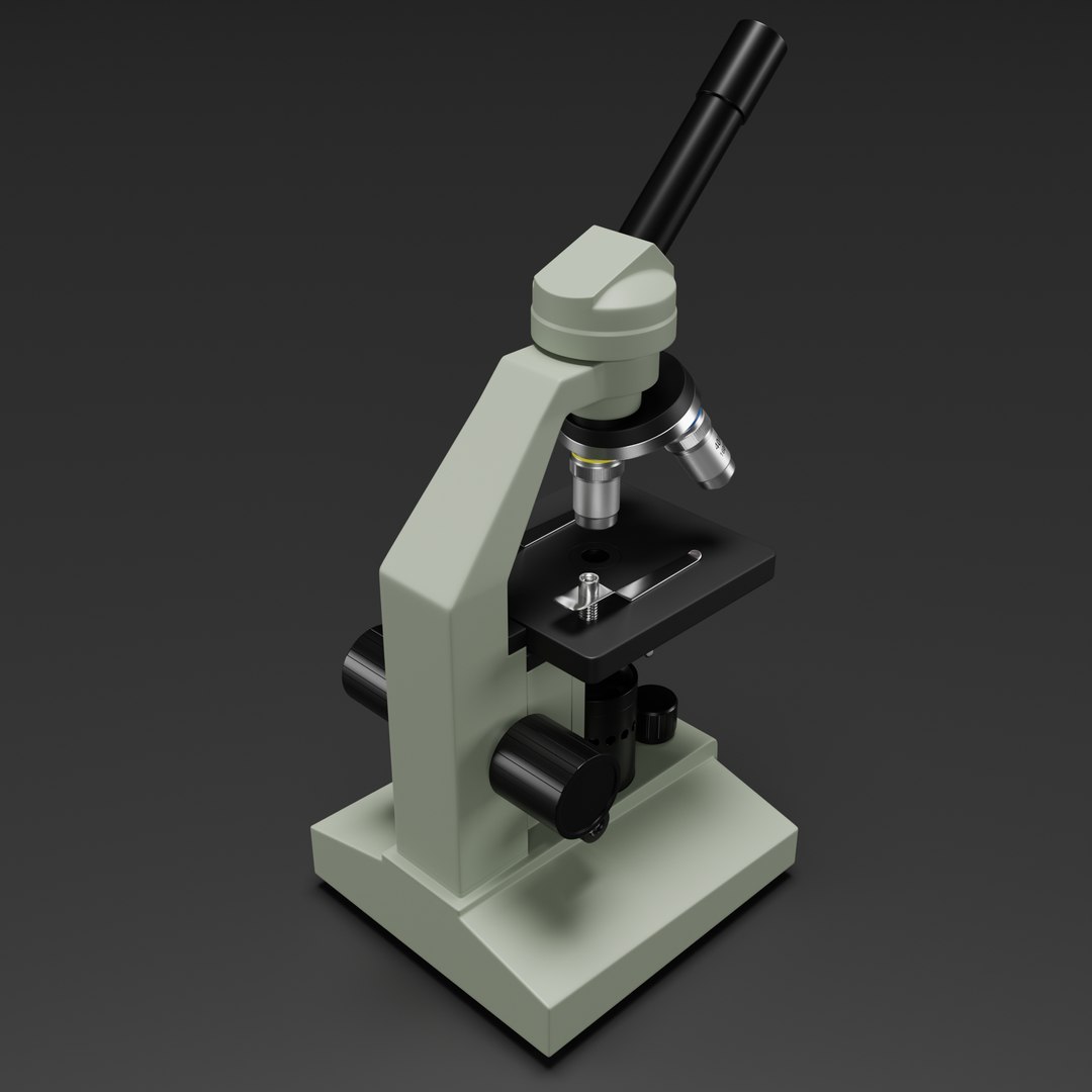3D Microscope Model - TurboSquid 2068218