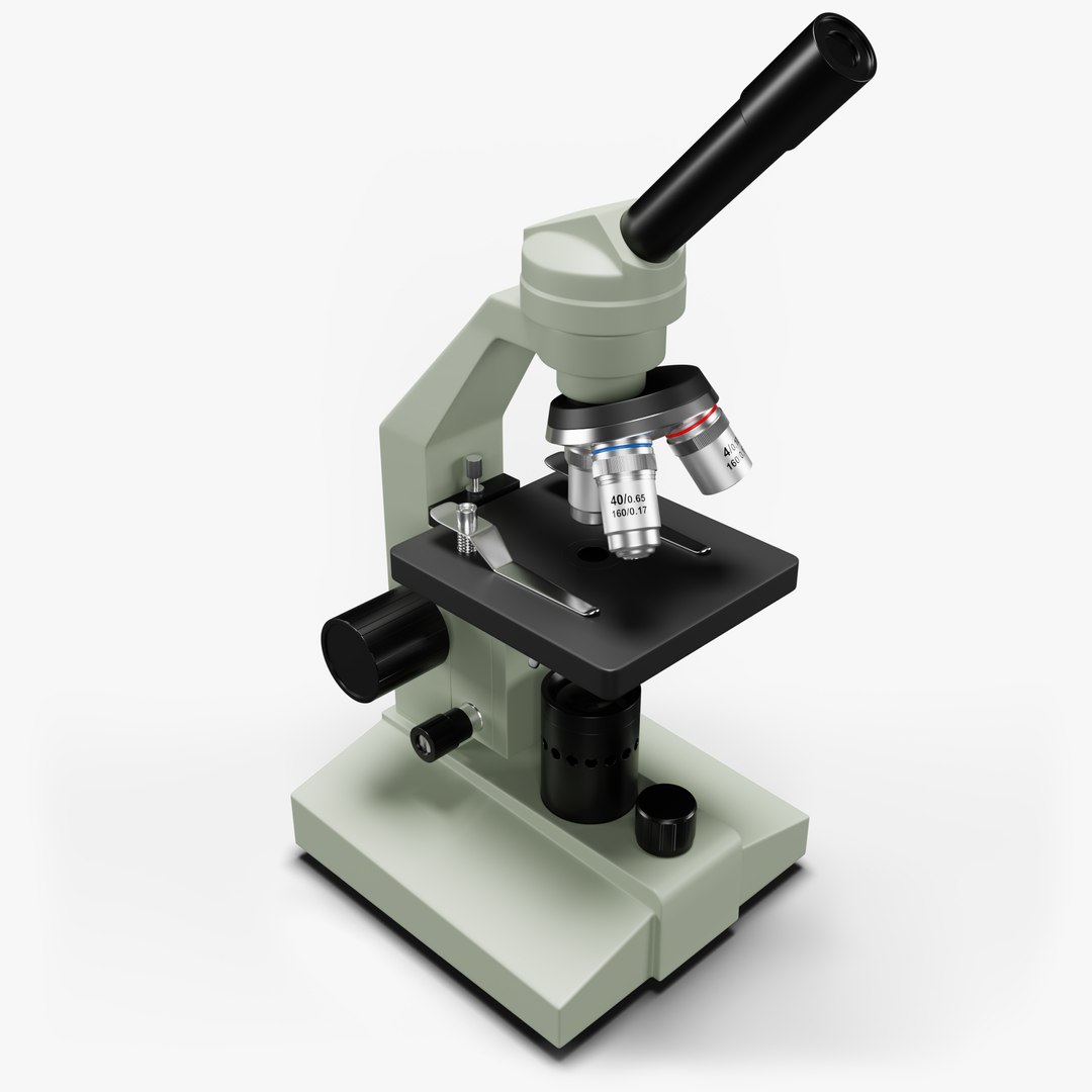 3D Microscope model - TurboSquid 2068218