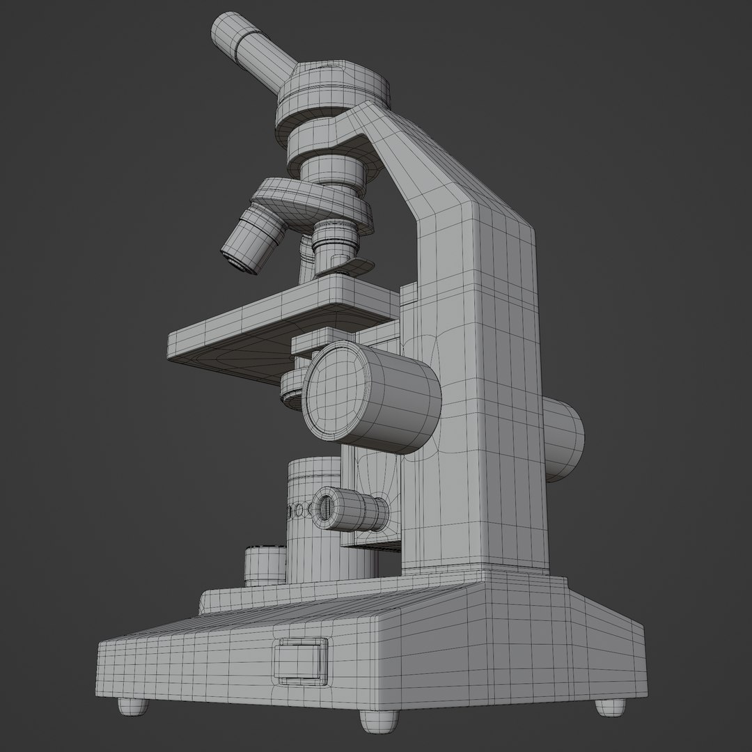 3D Microscope Model - TurboSquid 2068218