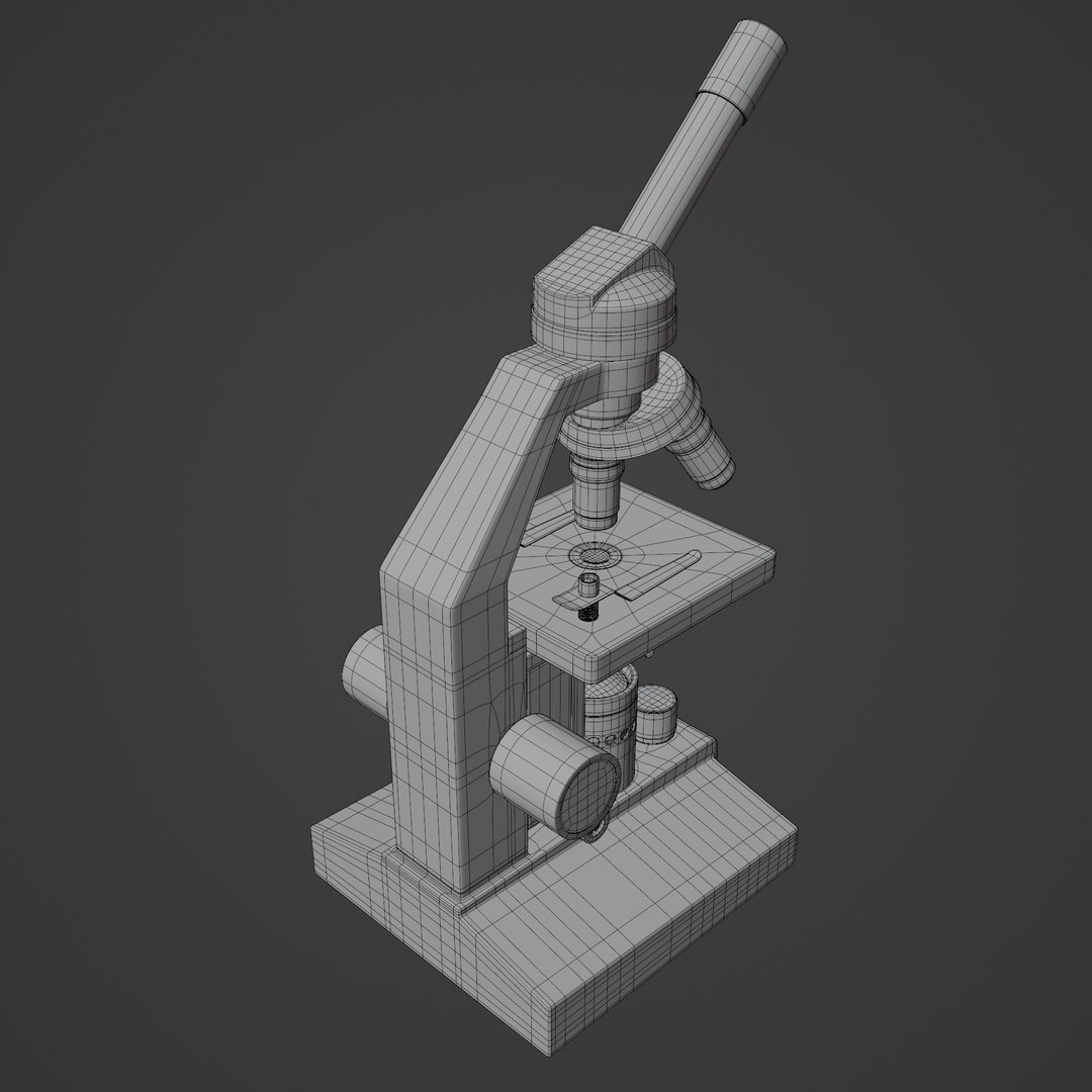 3D Microscope Model - TurboSquid 2068218
